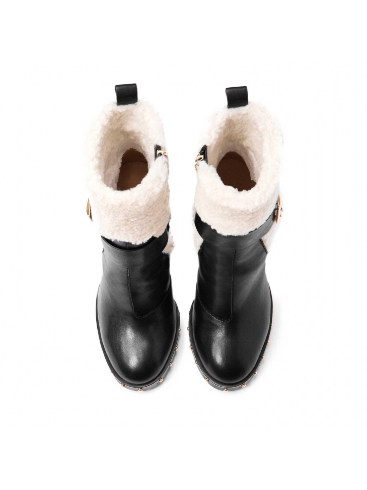 Ladies’ black ankle boots LEONARDINA