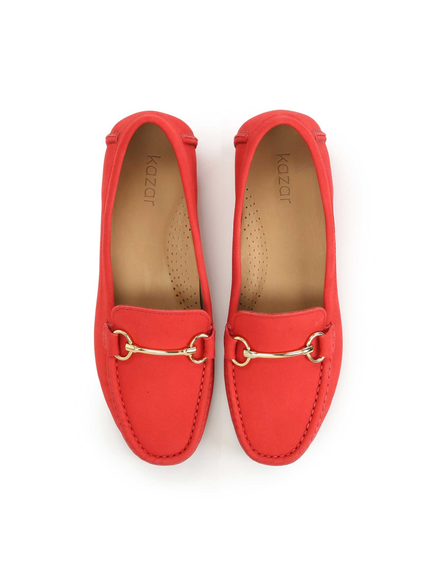 Ladies' red moccasins JANA